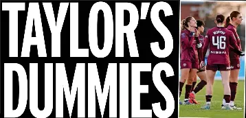 TAYLOR’S DUMMIES - PressReader