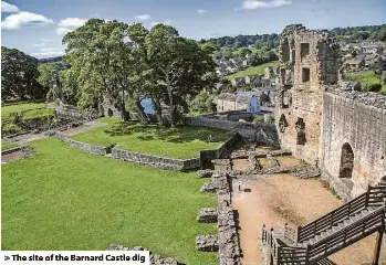 Dig explores town’s rich Medieval past - PressReader