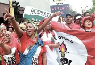 Unions give state 7 days to respond to wage demands - PressReader