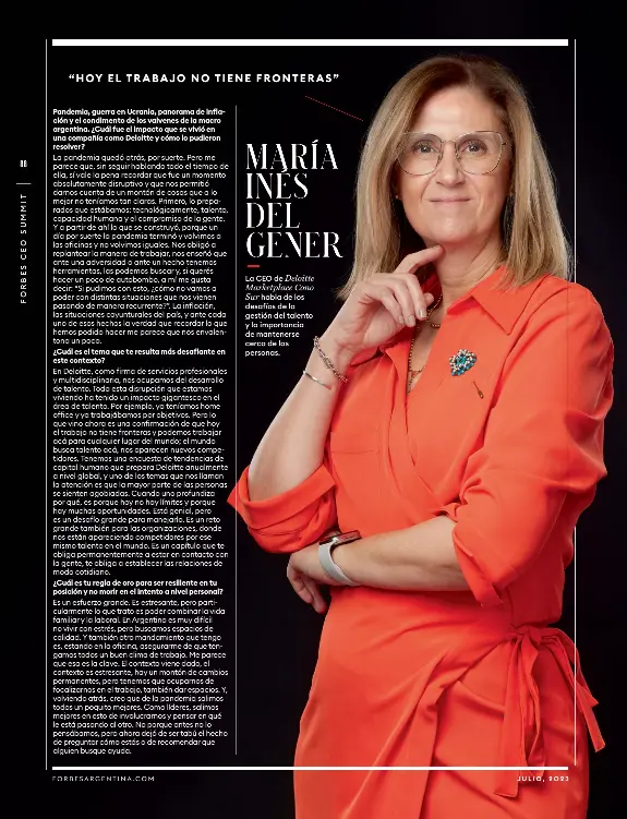 MARÍA INÉS DEL GENER - PressReader