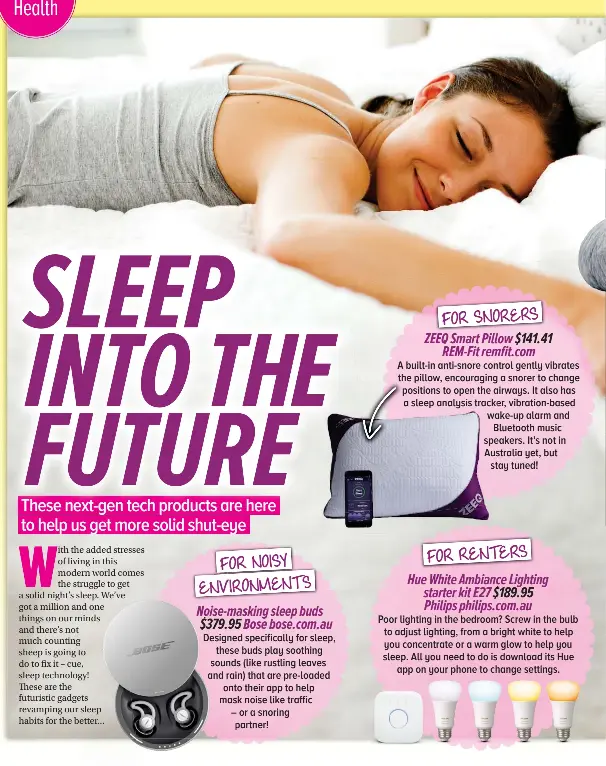 SLEEP INTO THE FUTURE - PressReader