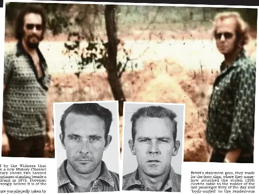 Is this the proof two audacious crooks DID escape from Alcatraz ...