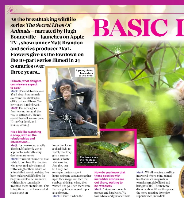 As the breathtaki­ng wildlife series - PressReader