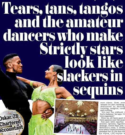 Tears, tans, tangos and the amateur dancers who make Strictly stars look like slackers in ...