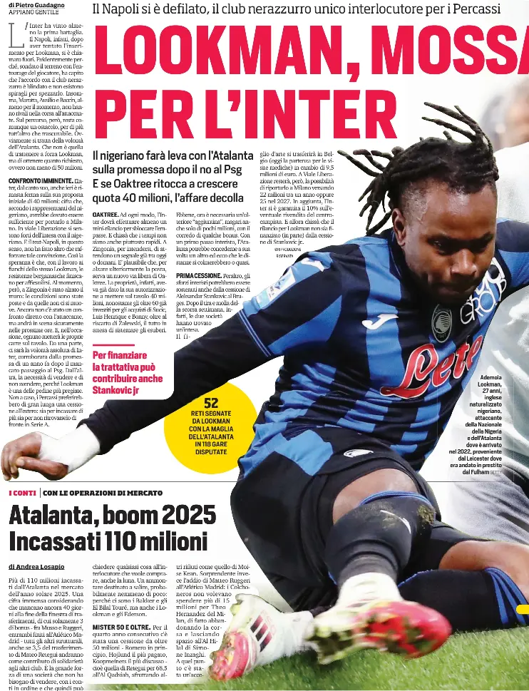 LOOKMAN, MOSS PER L’INTER - PressReader