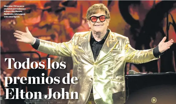 Todos los premios de Elton John - PressReader