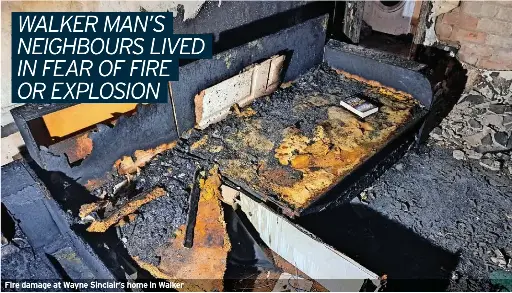 Killer back in jail after setting his own home alight - PressReader
