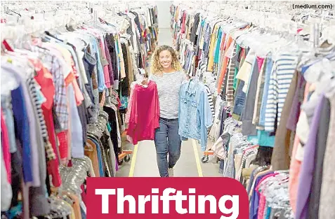 Thrifting THE TREND AMONG GEN Z FASHION SHOPPERS - PressReader