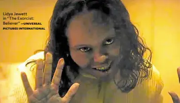 PREHALLOWE­EN MIDNIGHT SCREENINGS FOR HORROR FILM ‘THE EXORCIST: BELIEVER’ - PressReader