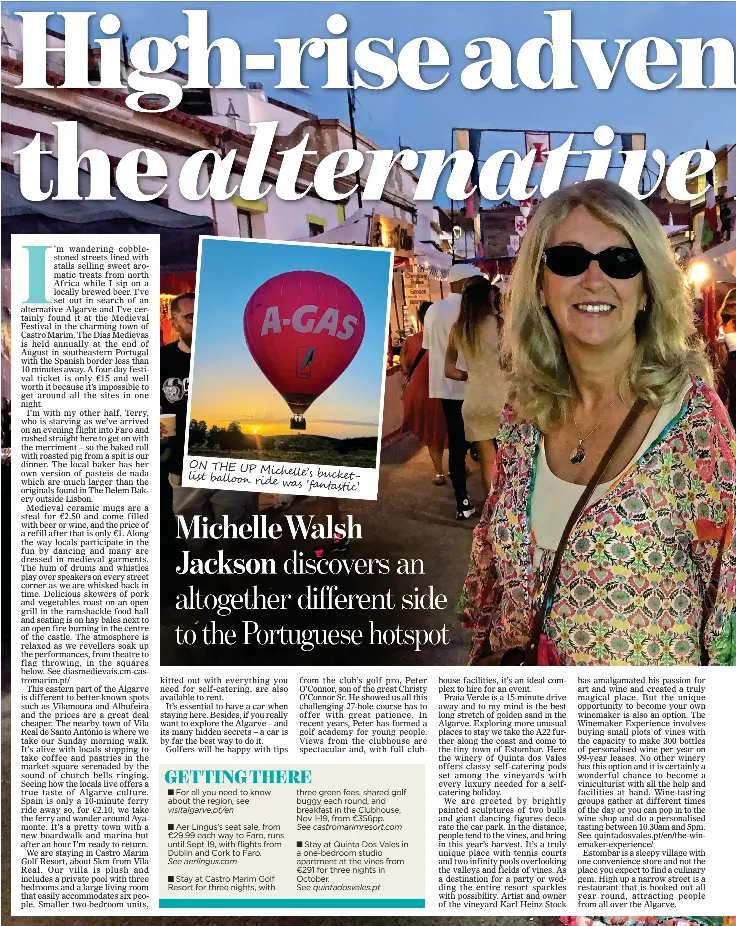 High-rise adventures in the alternativ­e Algarve - PressReader