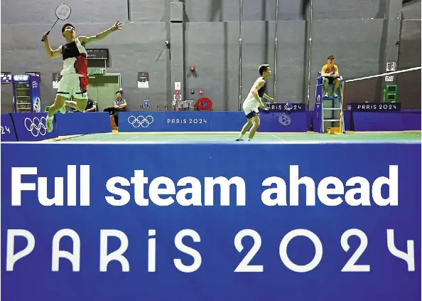 Full steam ahead PARIS 2024 - PressReader