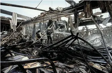 At least 12 killed in Kharkiv strike - PressReader