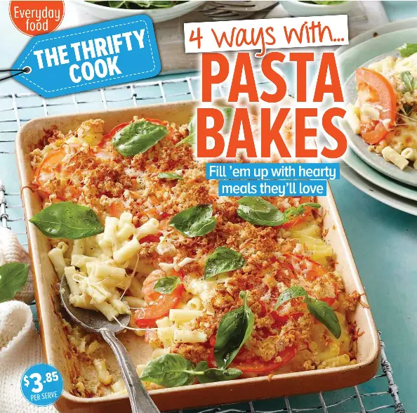 MACARONI CHEESE WITH TOMATO & BASIL - PressReader