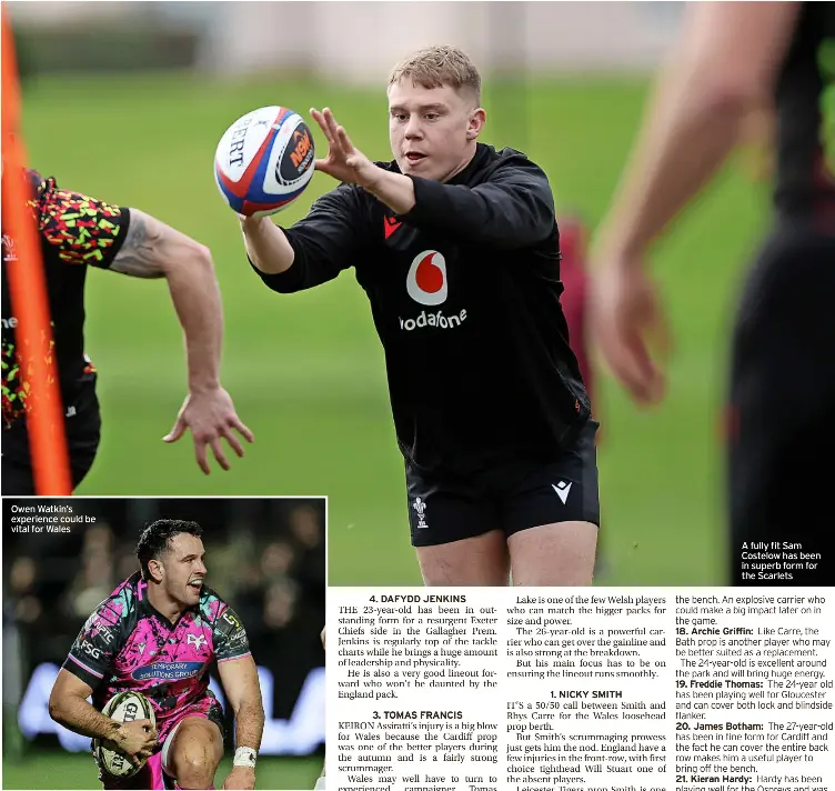 A big call... but I’d hand the keys to number 10 back to Costelow for ...