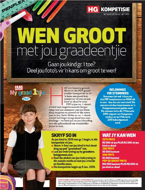 WEN GROOT met jou graadeentj­ie - PressReader