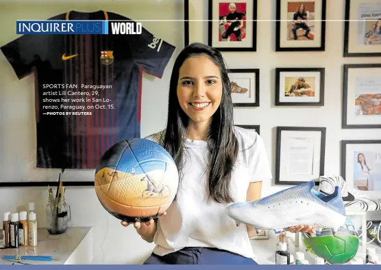 Paraguay artist’s gifts to Messi draw World Cup’s attention - PressReader