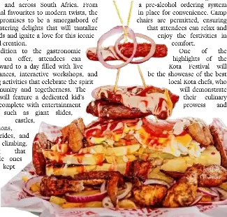 Savoury delights await at Eswatini’s inaugural Kota Festival - PressReader