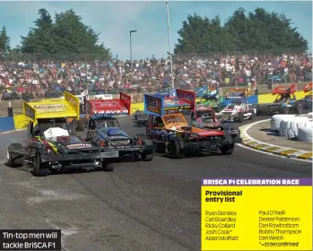 BRITISH TOURING CAR STARS LINE UP FOR BriSCA F1 MATCH RACE AT SKEGNESS ...