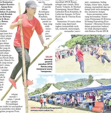 Paroki SPCR Ranau juara Sukan Tradisi Pesta Kaamatan - PressReader