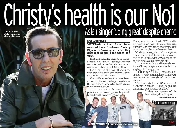 Christy’s health is our No1 - PressReader