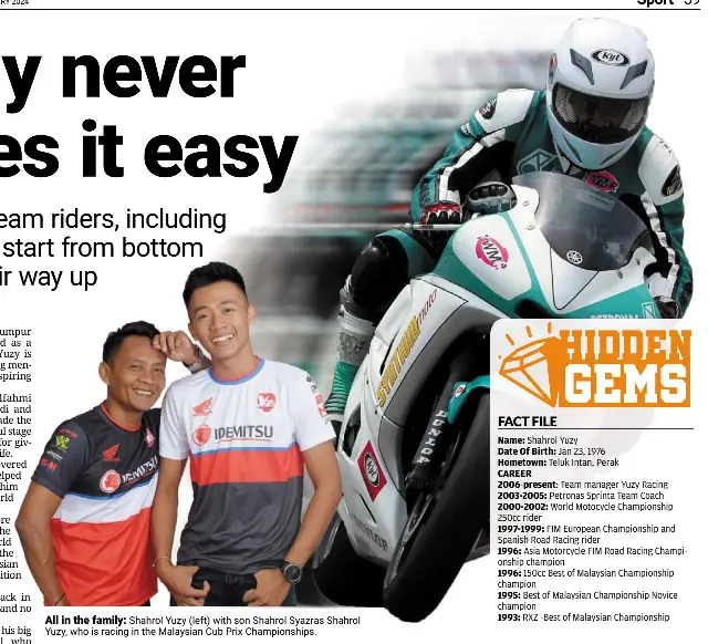 Yuzy never takes it easy - PressReader