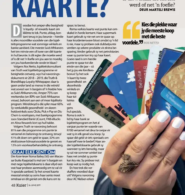 Lojaliteit­skaarte: - PressReader