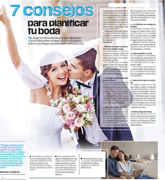 7 consejos para planificar tu boda - PressReader