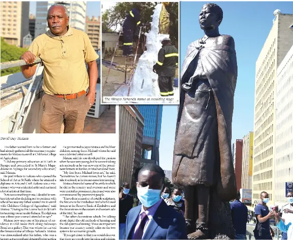 Man behind Nehanda statue - PressReader