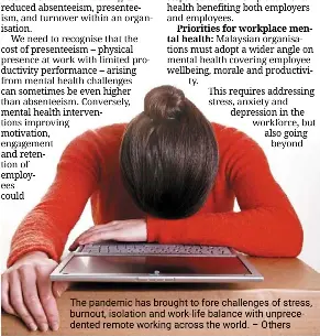 The business case for mental health - PressReader