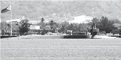 US submarine arrives in Subic amid fresh maritime tension - PressReader