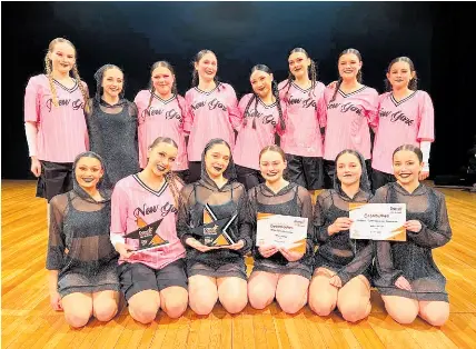 Dance team ready for NZ competiton­s - PressReader