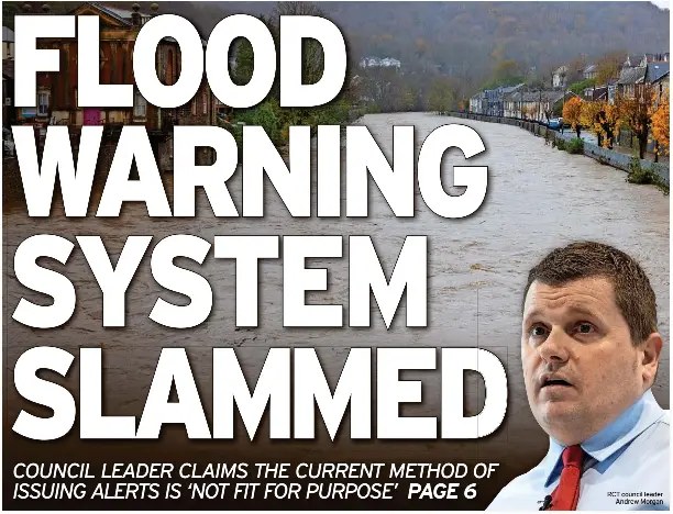 FLOOD WARNING SYSTEM SLAMMED - PressReader