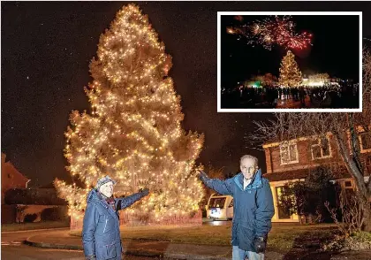 O Christmas tree! Couple’s giant fir is star attraction - PressReader