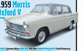 1959 Morris Oxford V - PressReader