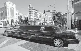 ONCE A SYMBOL OF AFFLUENCE, THE STRETCH LIMOUSINE IS FADING - PressReader