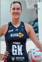 Caris steps up for Vixens - PressReader