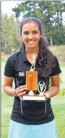 Student keeps her cool to retain title - PressReader