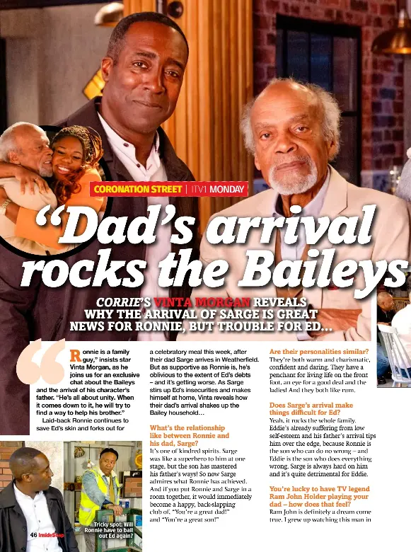Sarge’s arrival rocks the Baileys! - PressReader