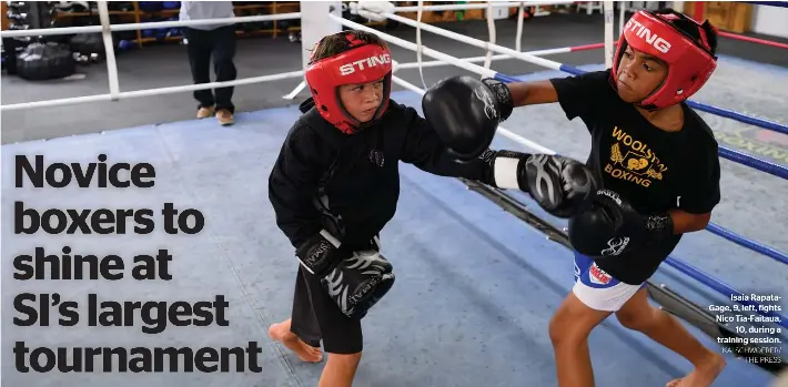 Novice boxers to shine at SI’s largest tournament - PressReader