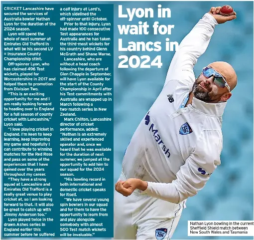Lyon in wait for Lancs in 2024 - PressReader