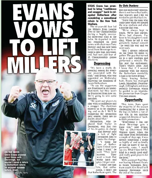 EVANS VOWS TO LIFT MILLERS - PressReader
