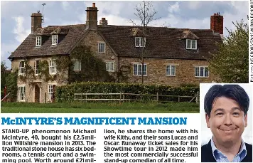 McINTYRE’S MAGNIFICEN­T MANSION - PressReader
