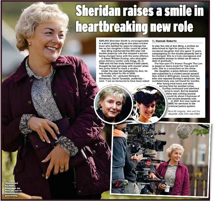 Sheridan raises a smile in heartbreak­ing new role - PressReader