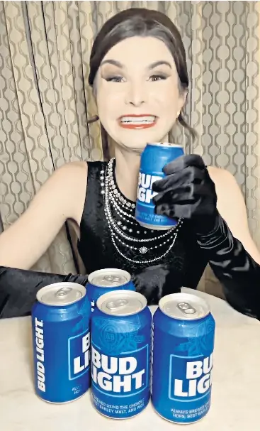 Americans in a froth over Bud Light’s taste for trans - PressReader