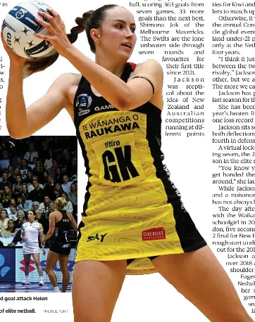 Silver Ferns star Kelly Jackson return of trans-Tasman netball - PressReader