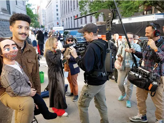 When Diddy or Depp go to court, trial tourists get in line - PressReader