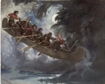 Le diable voyage en canot : la légende de la Chasse-galerie - PressReader