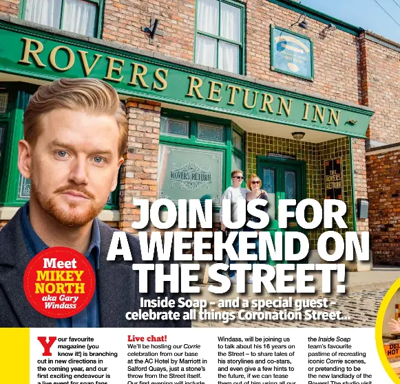 JOIN US FOR A WEEKEND ON THE STREET! - PressReader