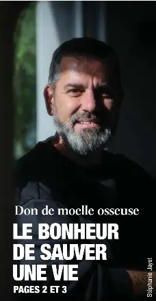 LE BONHEUR DE SAUVER UNE VIE - PressReader