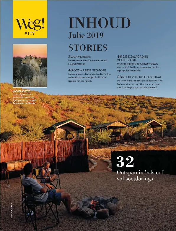 Ontspan in ’n kloof vol soetdoring­s - PressReader